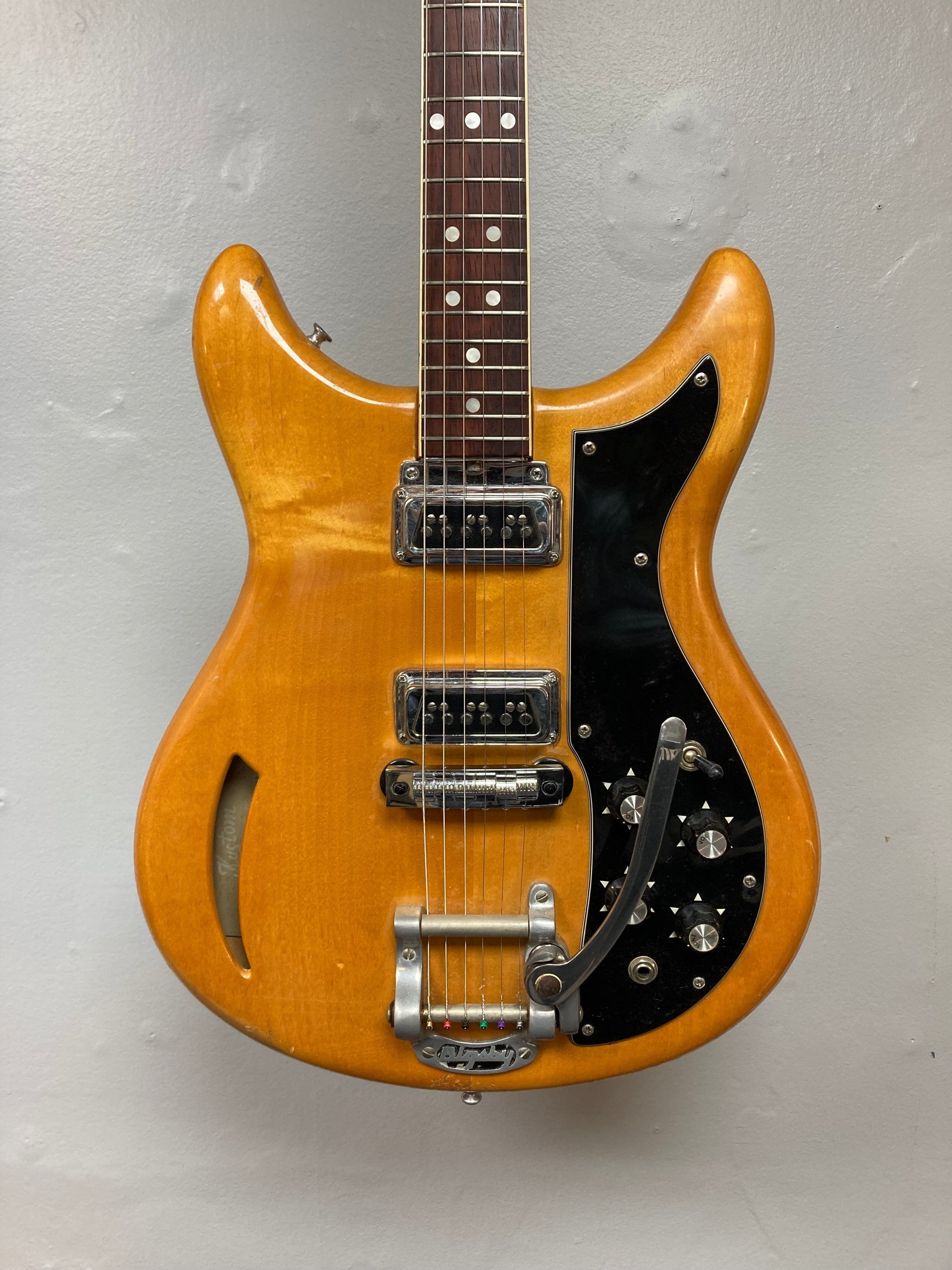 Vintage 1968 Kustom K-200A Guitar with Case - Guitars on Main