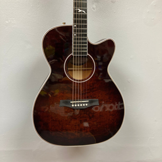 Seagull Artist Mosaic CH CW GT EQ Bourbon Burst Acoustic Guitar ...