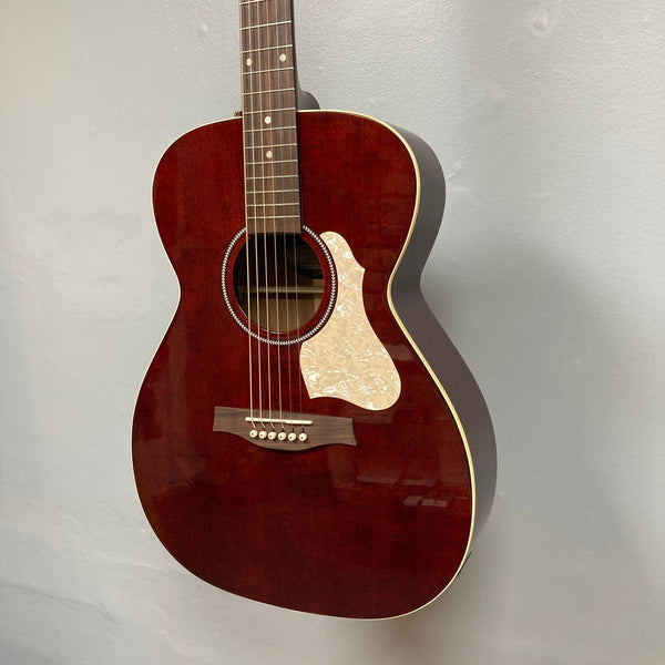 Seagull M6 Ruby Red Acoustic-Electric Guitar - Guitars on Main