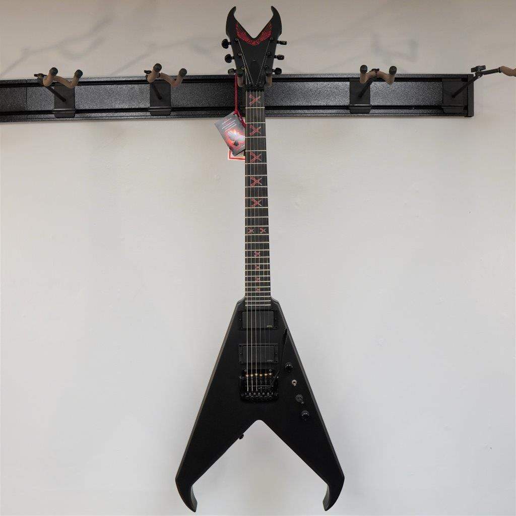 Dean Kerry King V Black Satin w/Case - Guitars on Main