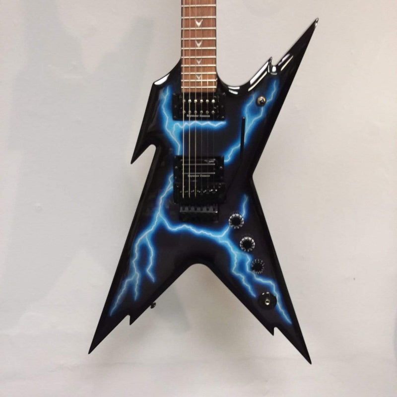 Dean Razorback Lightning Guitar with Gigbag - New - Guitars on Main