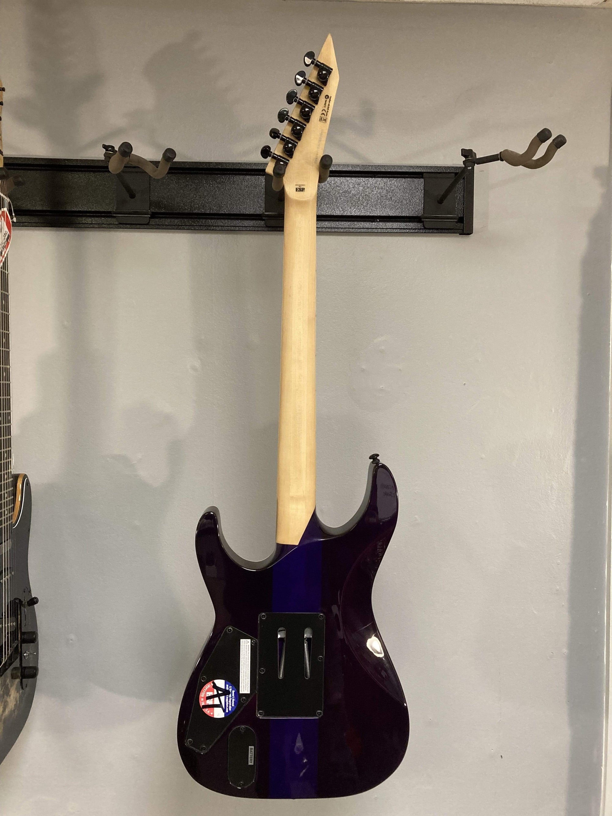 ESP LTD M-1000 Purple Natural Burst Guitar - Guitars on Main