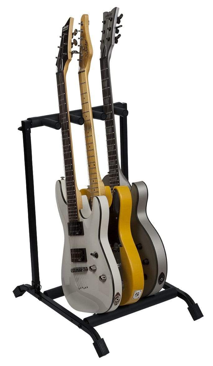 Rok-It 3x Collapsible Guitar Rack - Foam Padded - Guitars on Main